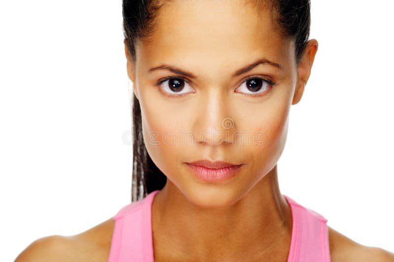 Determination face stock image. Image of pose, determined - 24323485