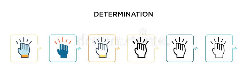 Determination Vector Stock Illustrations – 10,753 Determination Vector ...