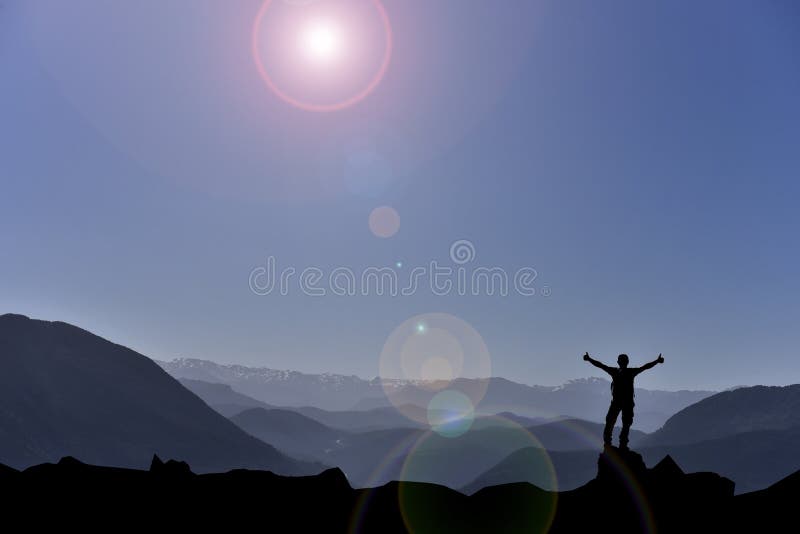 Determined, Aggressive and Successful Person Stock Image - Image of ...