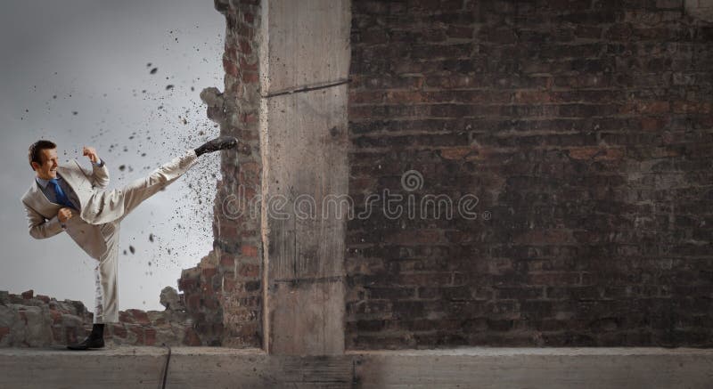 Determined businessman stock photo. Image of finished - 42032966