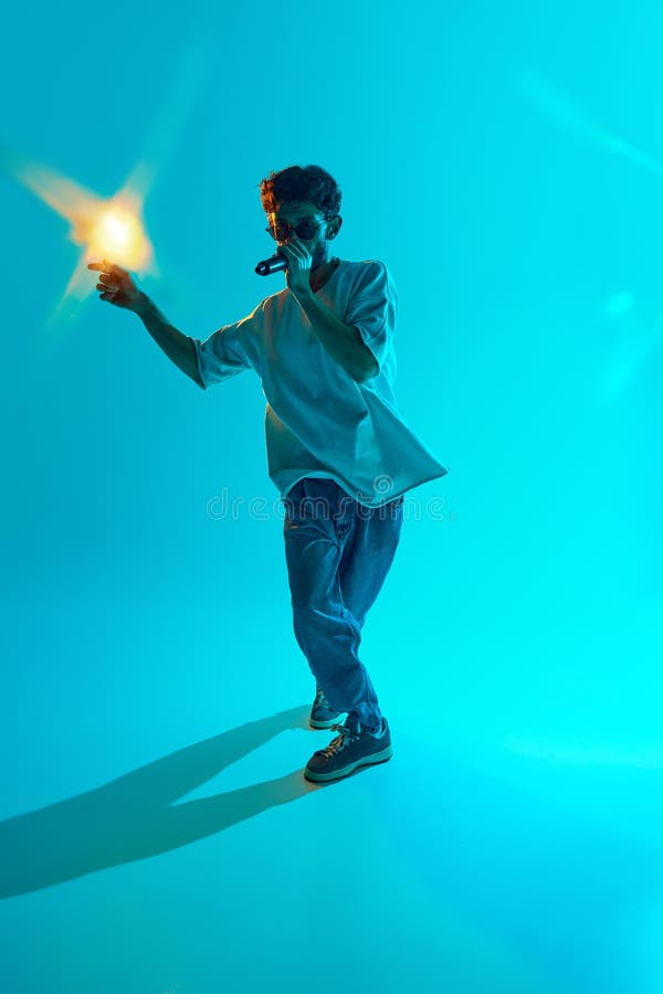 With Determined Expression, Young Musician Delivers Powerful Rap ...