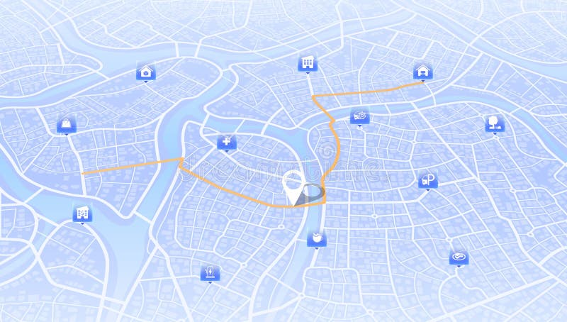 Determining the Location on the Plan of an Abstract City. Path Turn ...