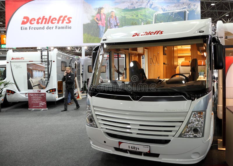 Dethleffs Camper and Caravans Editorial Photography - Image of ...