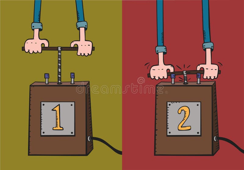 Cartoon Hands Push Stock Illustrations – 518 Cartoon Hands Push Stock ...