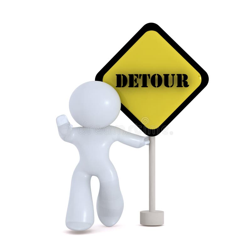 Detour Stock Illustrations – 2,613 Detour Stock Illustrations, Vectors ...