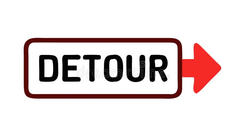 Temporary Path Change Stock Illustrations – 6 Temporary Path Change ...