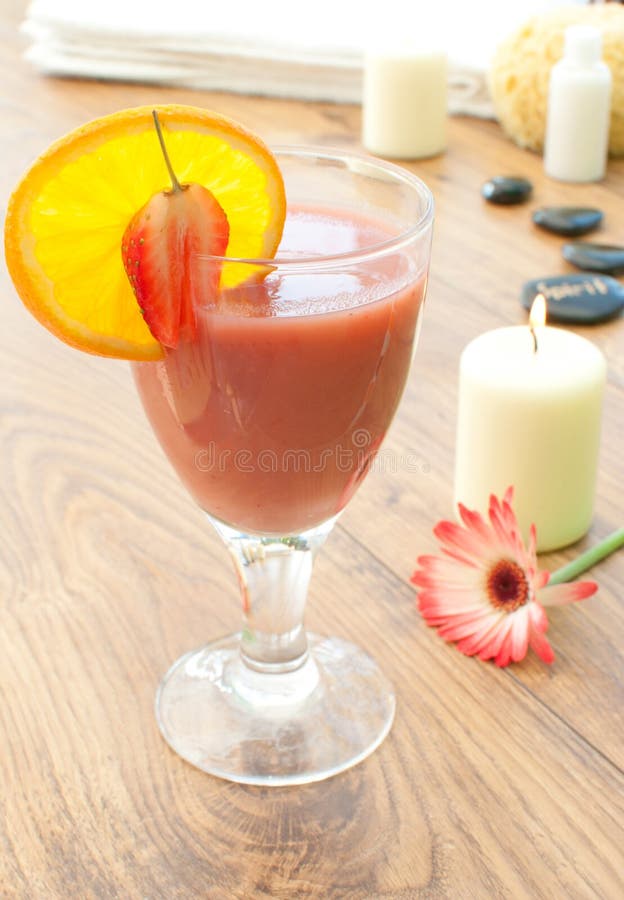 Detox health spa stock image. Image of pebble, treat - 24043827