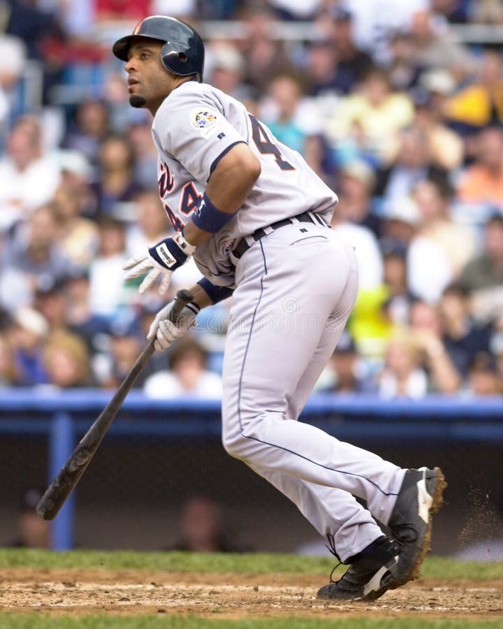 Detroit Tigers 1B Tony Clark Fotografia Editorial - Imagem de liga ...
