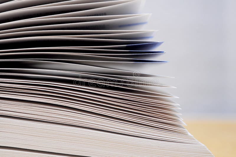 Dettagli Di Pagine Di Libro Aperte Fotografia Stock - Immagine di ...