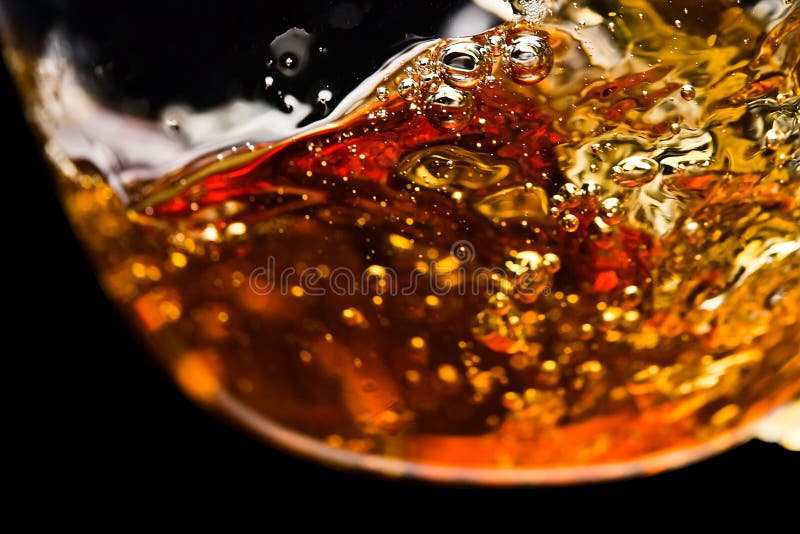 Dettaglio Di Una Bevanda Alcolica Immagine Stock - Immagine di riempito ...