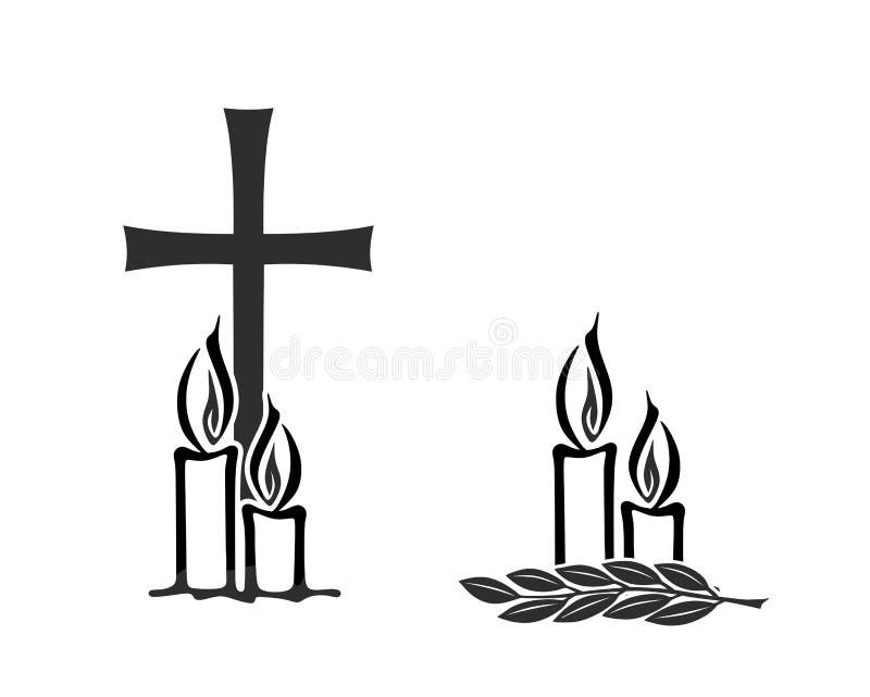 Deuil illustration stock. Illustration du nécrologe, mort - 61844268