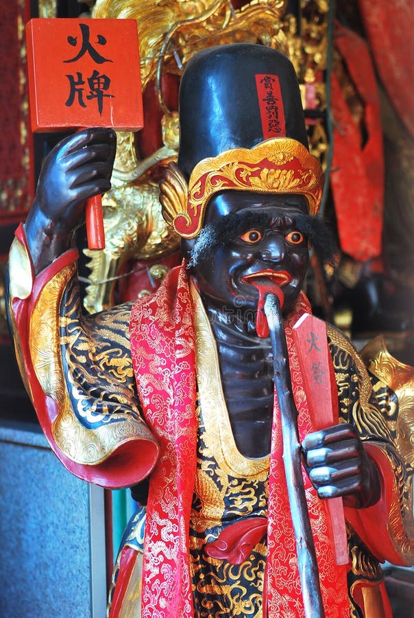 Deus do inferno imagem de stock. Imagem de chinês, incenso - 26029855