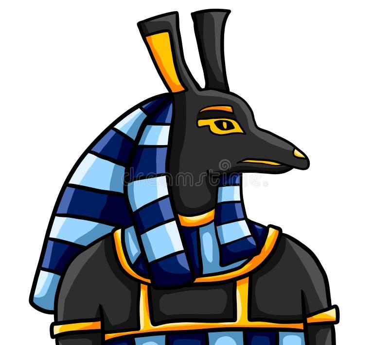 Antigo deus egípcio seth ilustração stock. Ilustração de ...