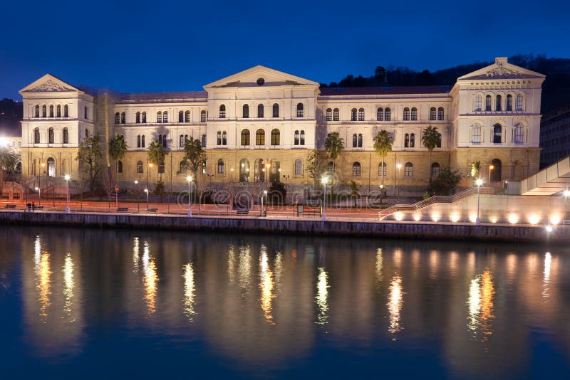 Deusto university stock image. Image of reflect, lighting - 23616717