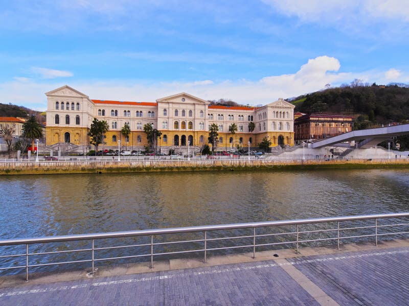 Deusto University in Bilbao Stock Image - Image of building, catholic ...
