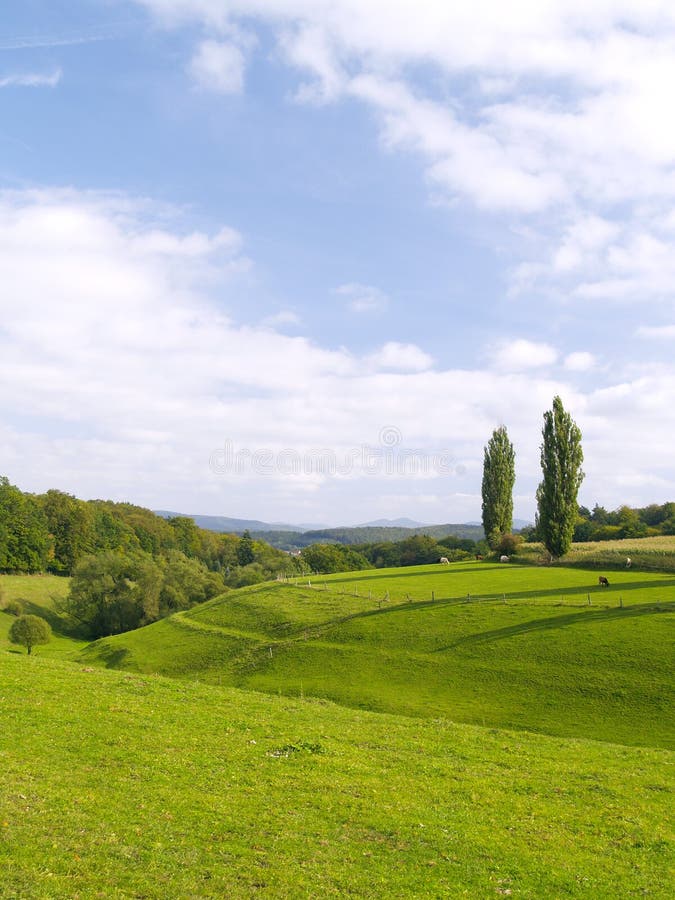 Deutsche Landschaft Odenwald Stockbild - Bild von sandstein, nave: 38869705