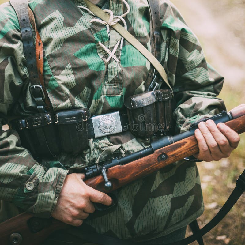 Die Truppen Der Deutschen Soldaten Der Wehrmacht Im Winter Tarnung ...