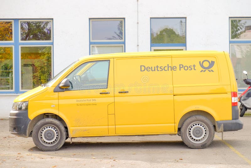 Deutsche Post Car Editorial Stock Photo - Image: 45352768