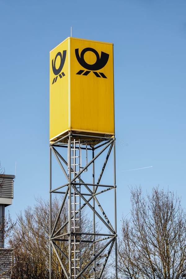 Deutsche Post DHL editorial photography. Image of send - 234030407