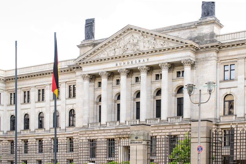 Bundesrat, Berlin, Deutschland Stockbild - Bild von anblick, bundestag ...