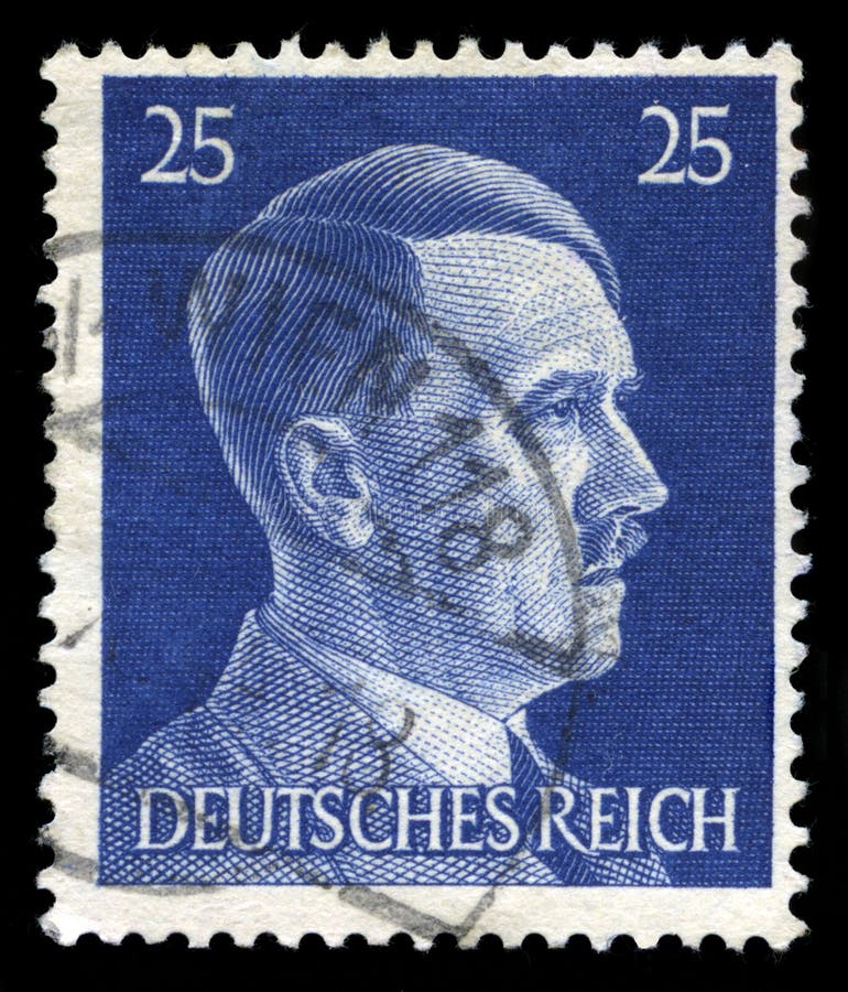 Deutscher Reich Postage Stamp Ab 1945 Redaktionelles Foto - Bild von ...