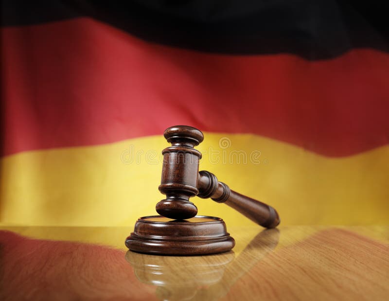 Deutsches Gesetz stockbild. Bild von gericht, naturalisation - 69370833