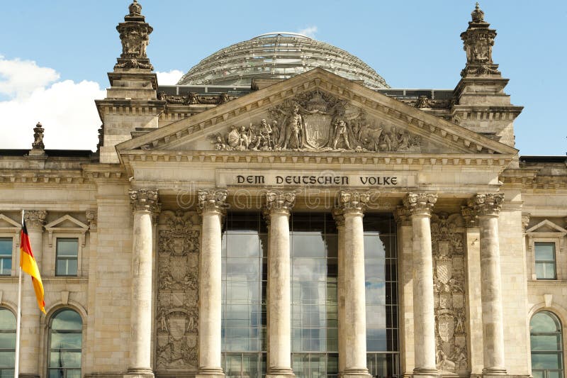 Berlin Parlament Und Reichstag Stockbild - Bild von parlament, berlin ...