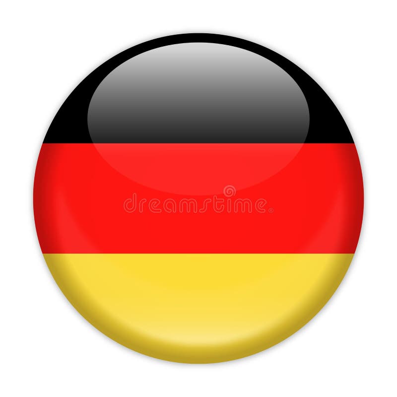 Deutschland-Flaggen-Vektor-runde Ikone Stock Abbildung - Illustration ...