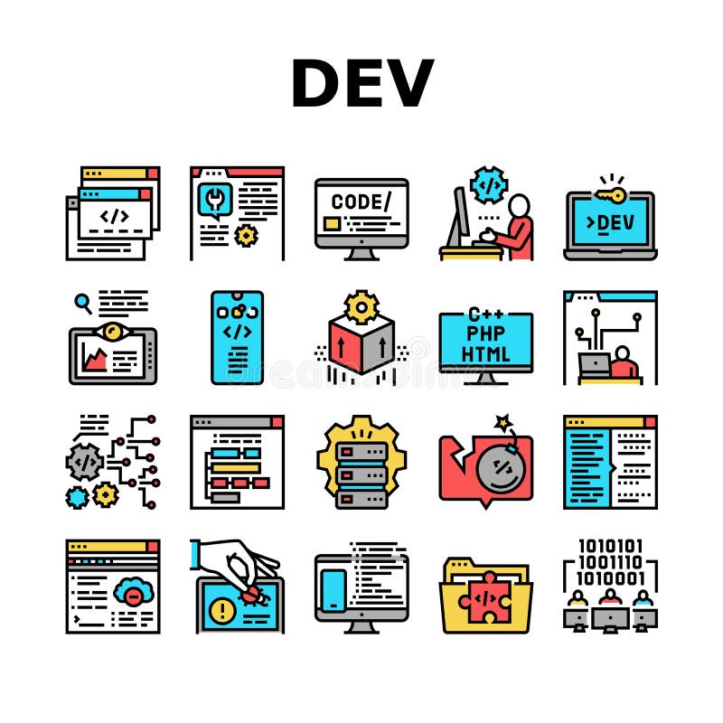 Dev Logo Stock Illustrations – 455 Dev Logo Stock Illustrations ...
