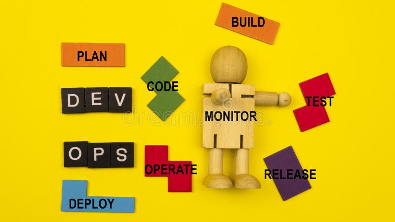 Dev Ops Process stock photo. Image of icon, automation - 242913378