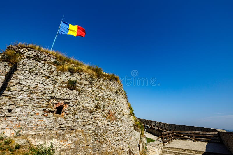 Deva Castle in Romania stock photo. Image of romanian - 229780930