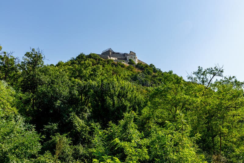 Deva Castle in Romania stock image. Image of romania - 229782331