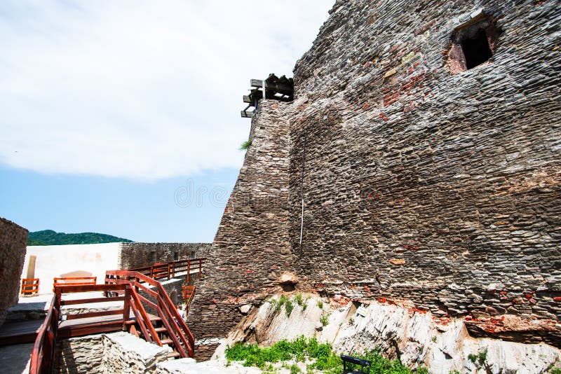 Deva citadel stock image. Image of deva, medieval, hull - 85138325