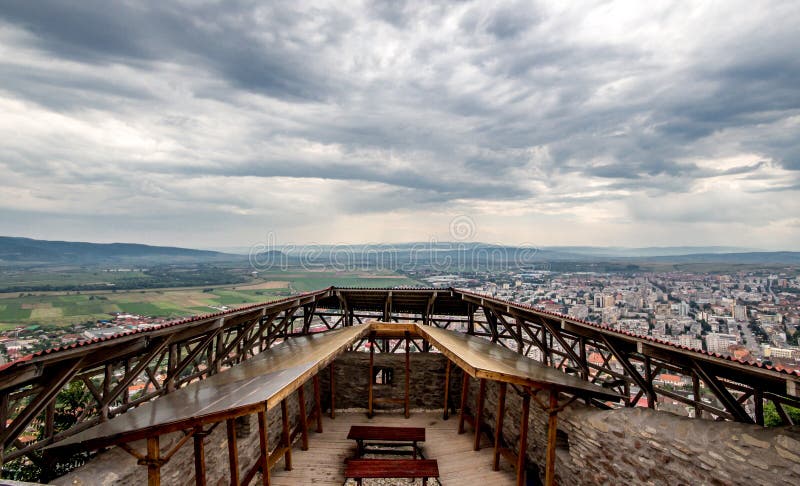 Deva City stock image. Image of eselnita, orsova, danube - 44309663