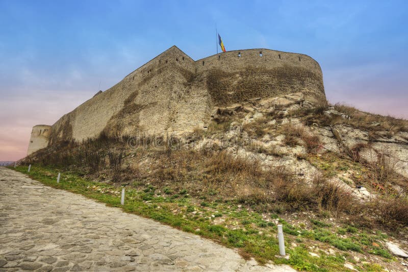 Deva Fortress in Europe, Romania Stock Photo - Image of aspiring ...