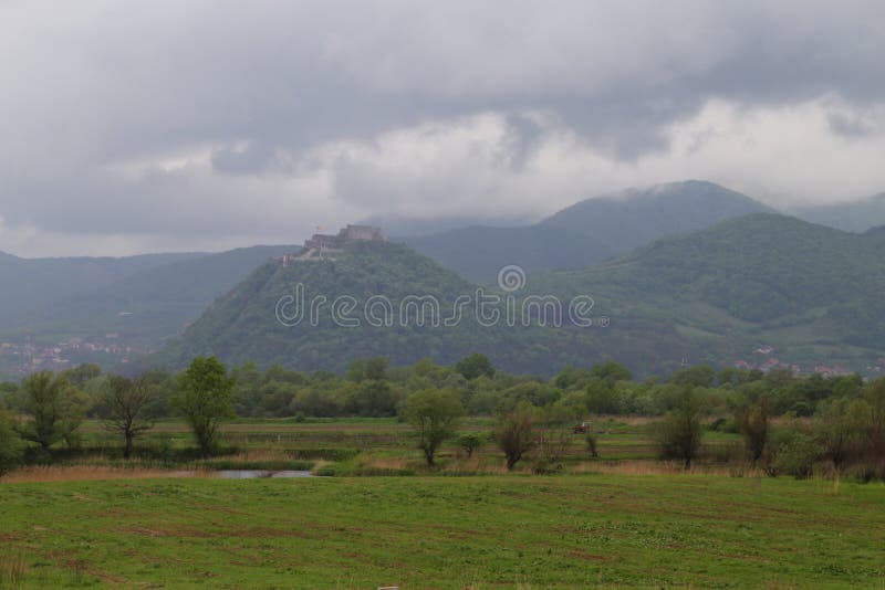 Deva fortress stock image. Image of fort, river, deva - 40110123