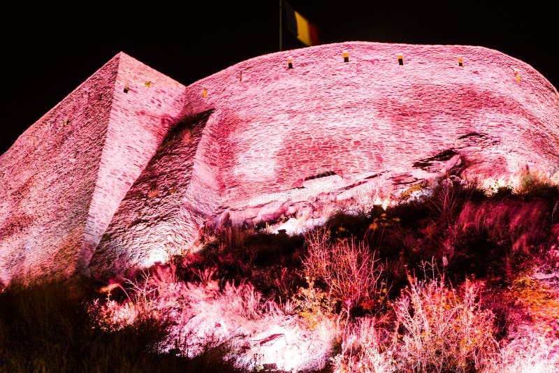 Deva by night stock image. Image of light, hall, lights - 80629161