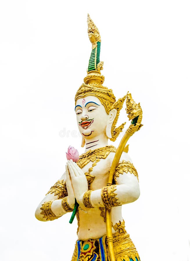 Deva sculpture stock photo. Image of blue, religion, buddhism - 41225758