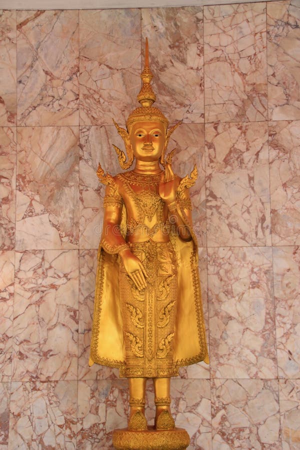Deva Statue in Myanmar Style Molding Art Stock Image - Image of myanmar ...