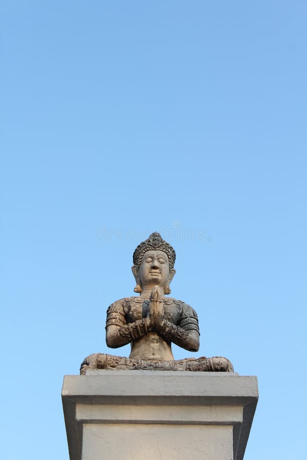 Deva statue stock image. Image of design, holy, decoration - 31938183
