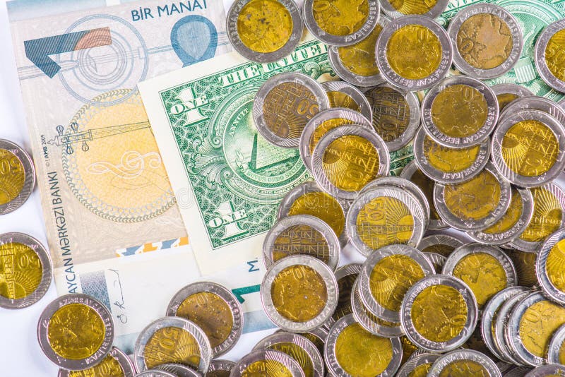 Azerbaijan manat stock image. Image of country, calculation - 64909165