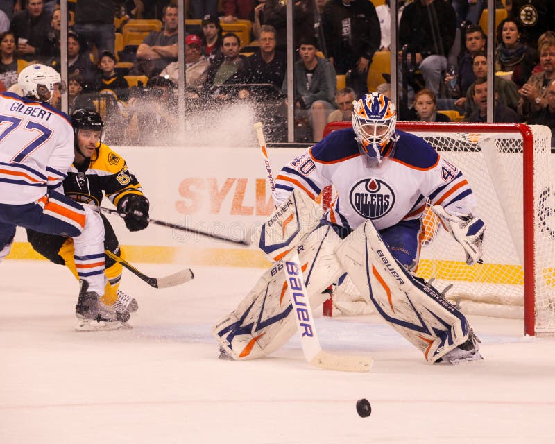 Devan Dubnyk Edmonton Oilers Editorial Photo - Image of professional ...