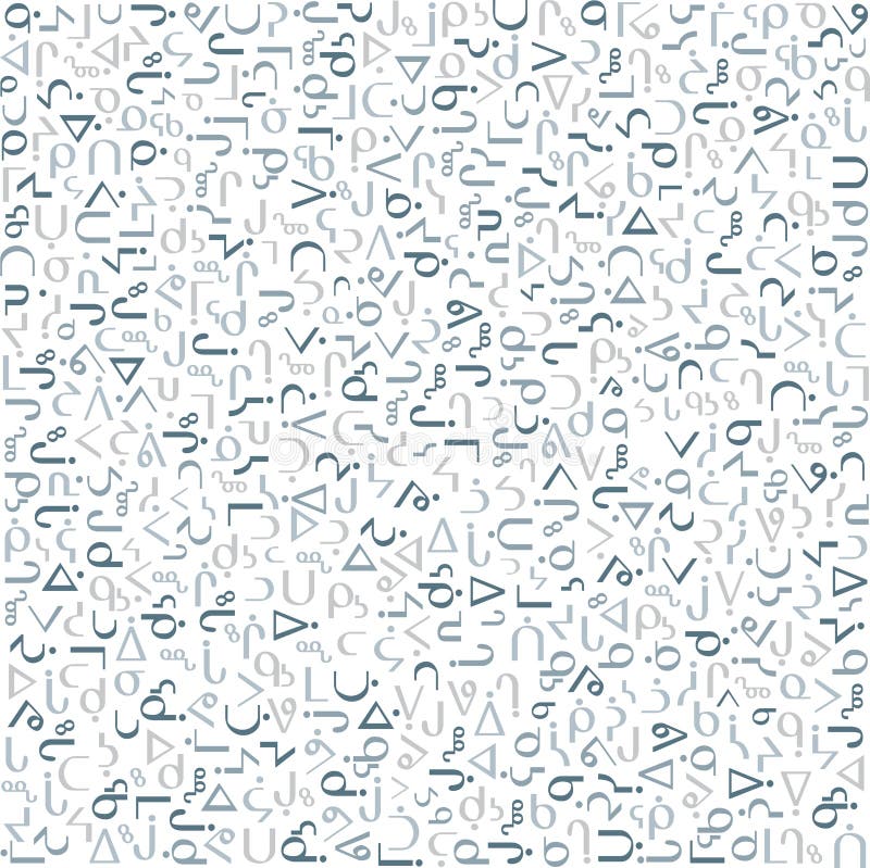 Inuktitut Writing System Background Stock Illustration - Illustration ...