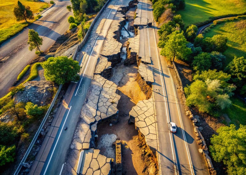 Devastating Aerial Perspective Assessing Infrastructure Damage ...