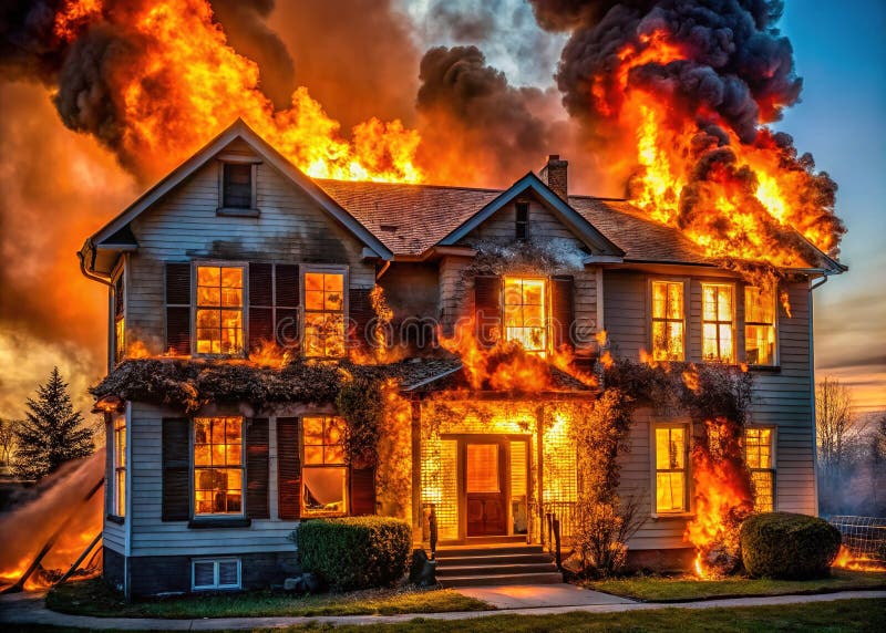 Devastating House Fire Emergency Response and the Aftermath of a ...