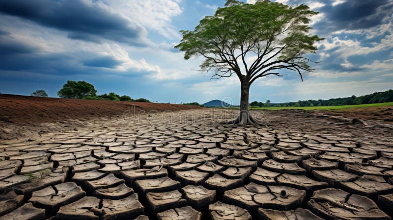 The Devastating Impact of Climate Change. Desiccation and ...