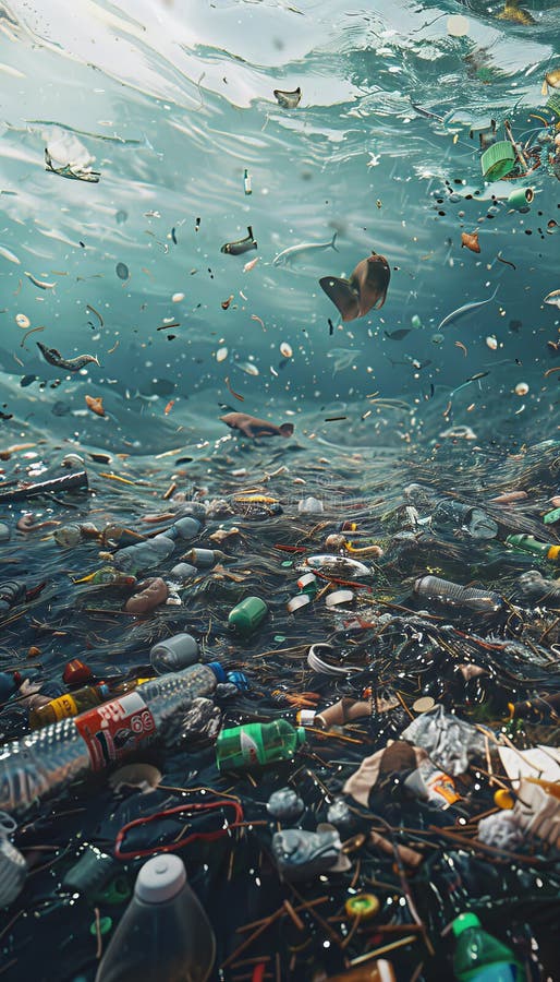 Devastating Impact of Ocean Pollution Struggling Marine Life Amidst ...