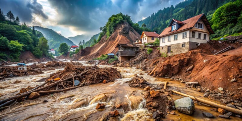 Devastating Mudslide Aftermath Heavy Rainfall Unleashes Catastrophic ...
