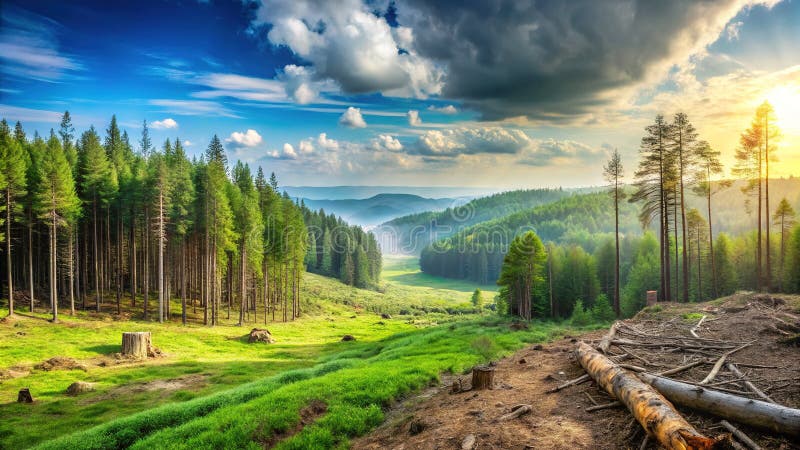 The Devastating Scars of Deforestation a Visual Chronicle of Forest ...