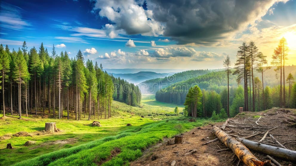 The Devastating Scars of Deforestation a Visual Chronicle of Forest ...